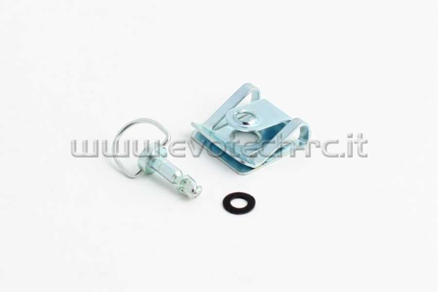 Kit mini fasteners 12mm clip type