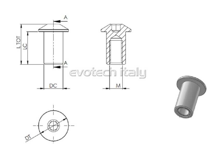 DADO SPECIALE ERGAL VSD-001