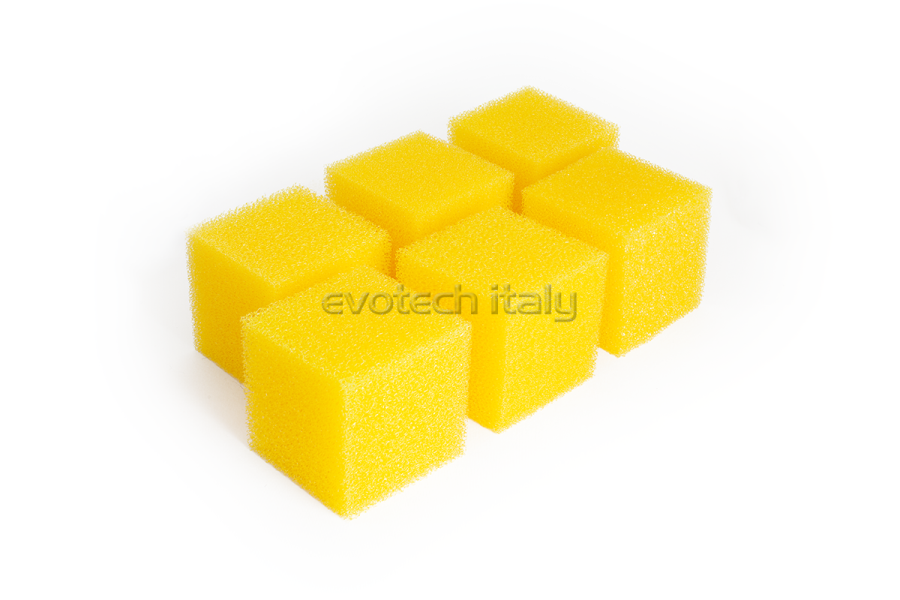 6 blocks of anti-slosh fuel tank foam